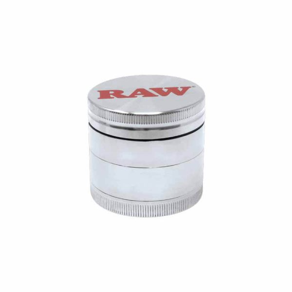 Raw Grinder - Shredder 4 Parts - 50mm - Stainless Steel