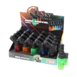 Sky Torch Mini Swivel Angle Torch 20 Count With Display