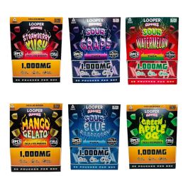 Looper Delta 8 + Delta 9 + HHC + THC-A Gummies - 1000 mg - 2 Counts Per ...