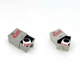 Raw Smoke Ring Silver Finish
